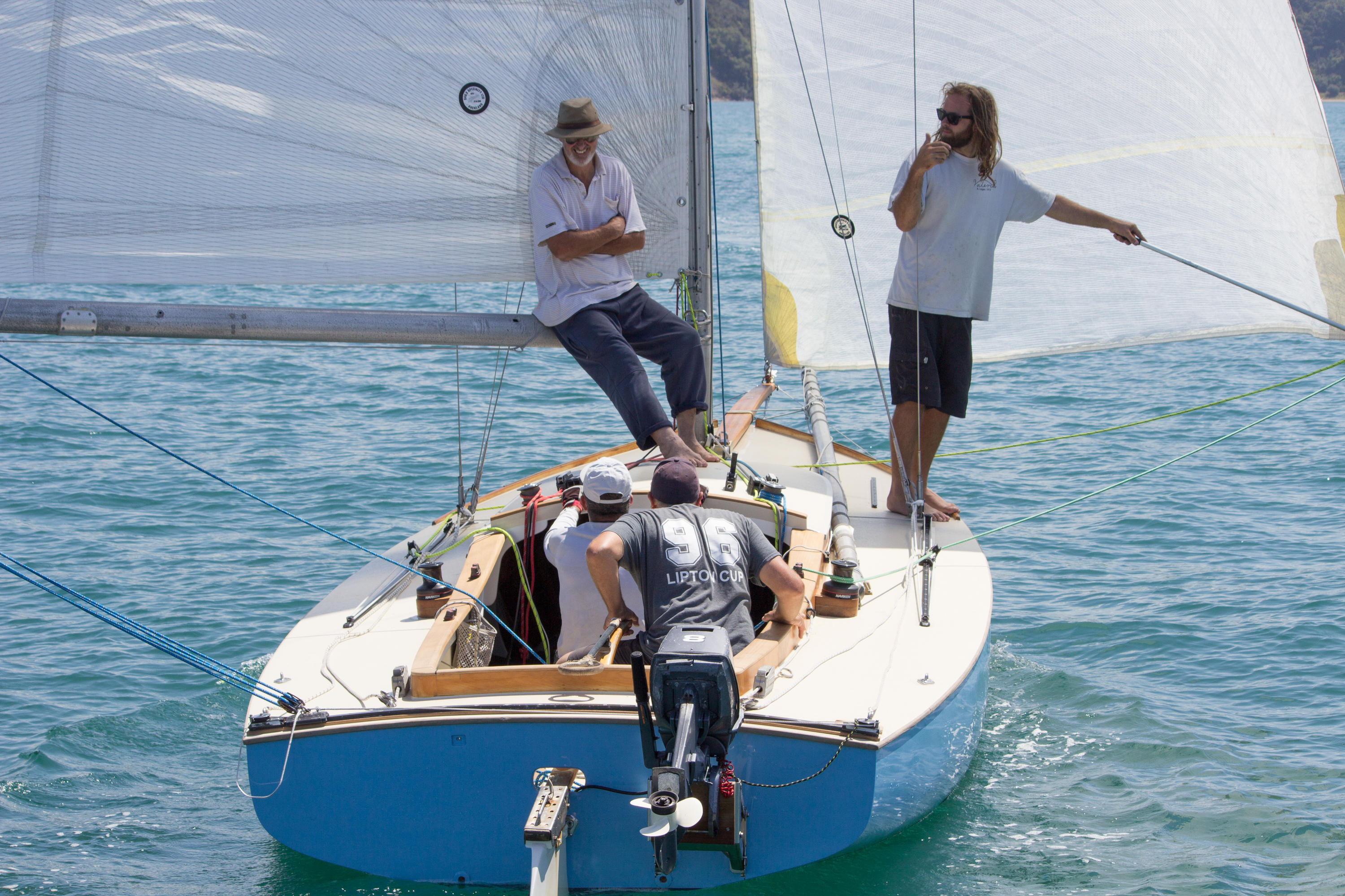 Photograph: Mullet boat VALERIA - New Zealand Maritime Museum