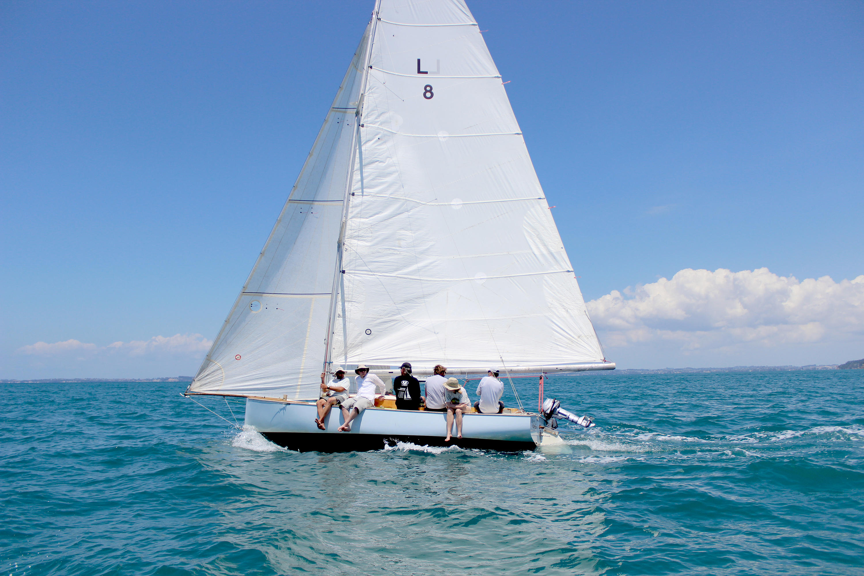 Photograph: Mullet boat VALERIA - New Zealand Maritime Museum