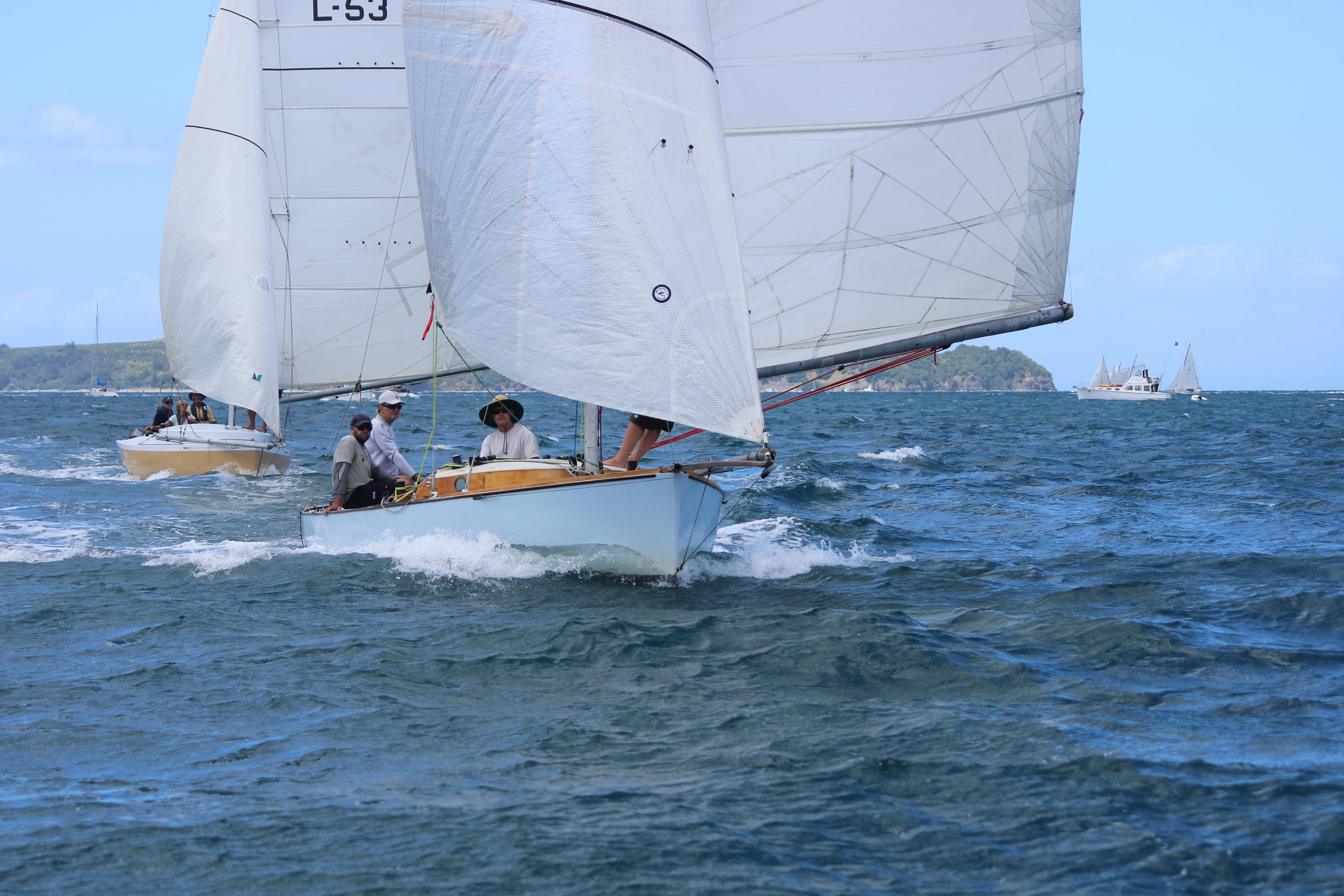 Photograph: Mullet boats VALERIA and ORION II (1975) - New Zealand ...