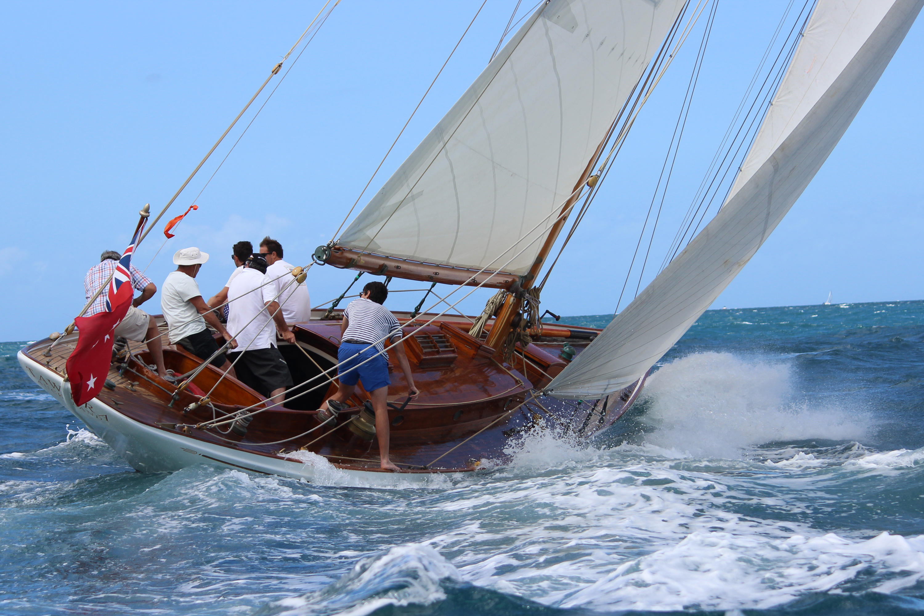 Photograph: TAWERA, Mahurangi Harbour - New Zealand Maritime Museum