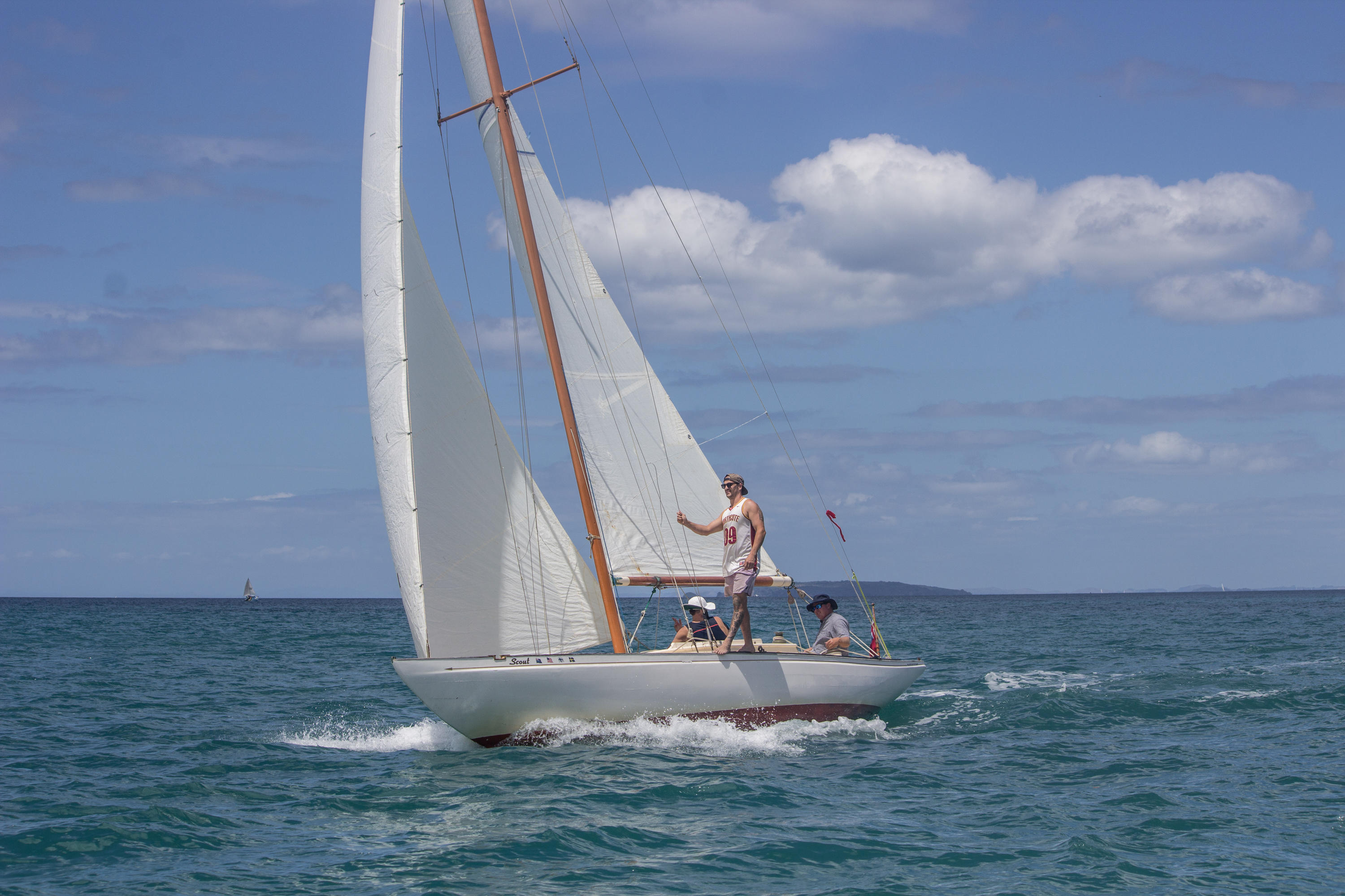 Photograph: SCOUT on Mahurangi Harbour, Hauraki Gulf - New Zealand ...