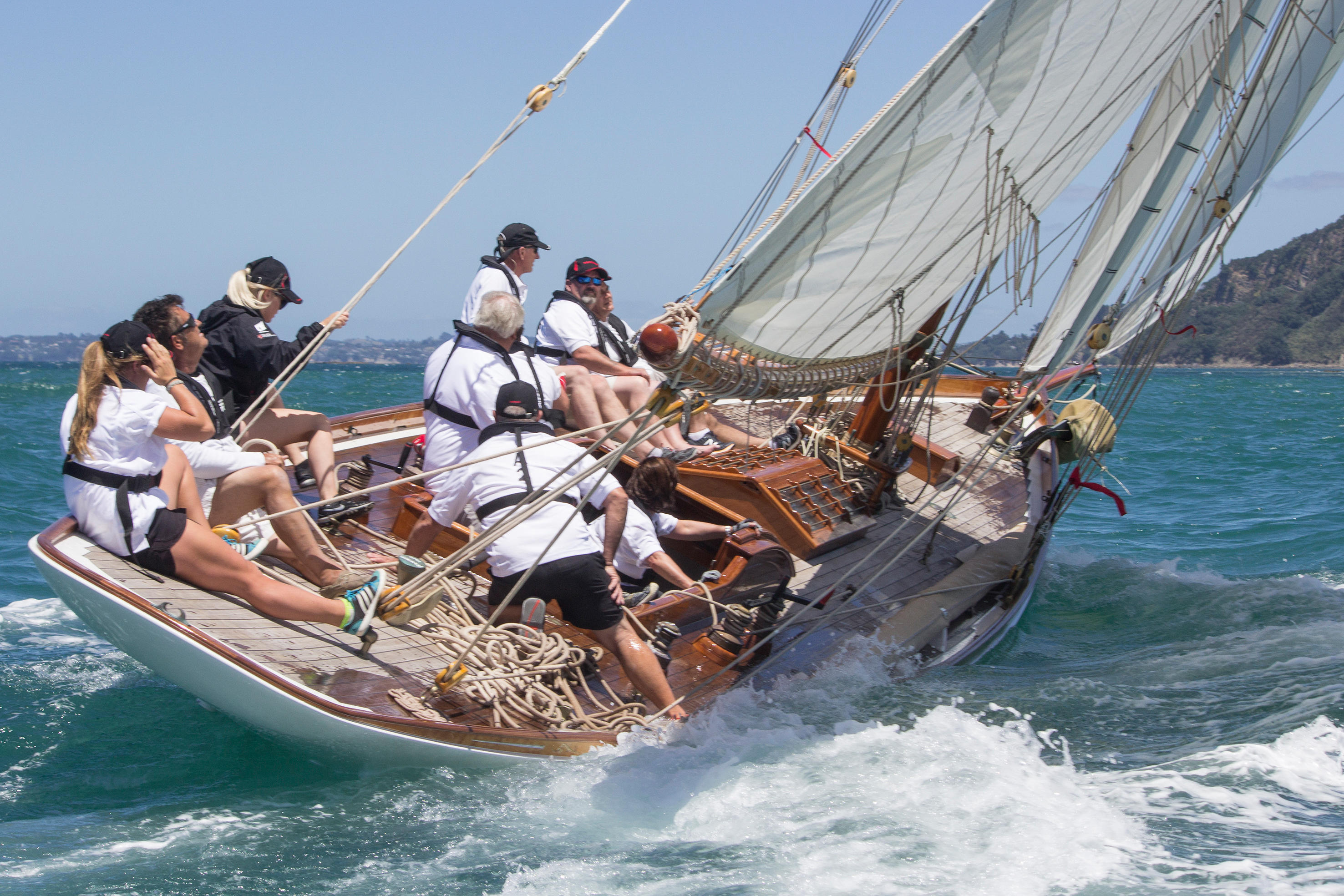 Photograph: RAWHITI on Mahurangi Harbour, Hauraki Gulf - New Zealand ...