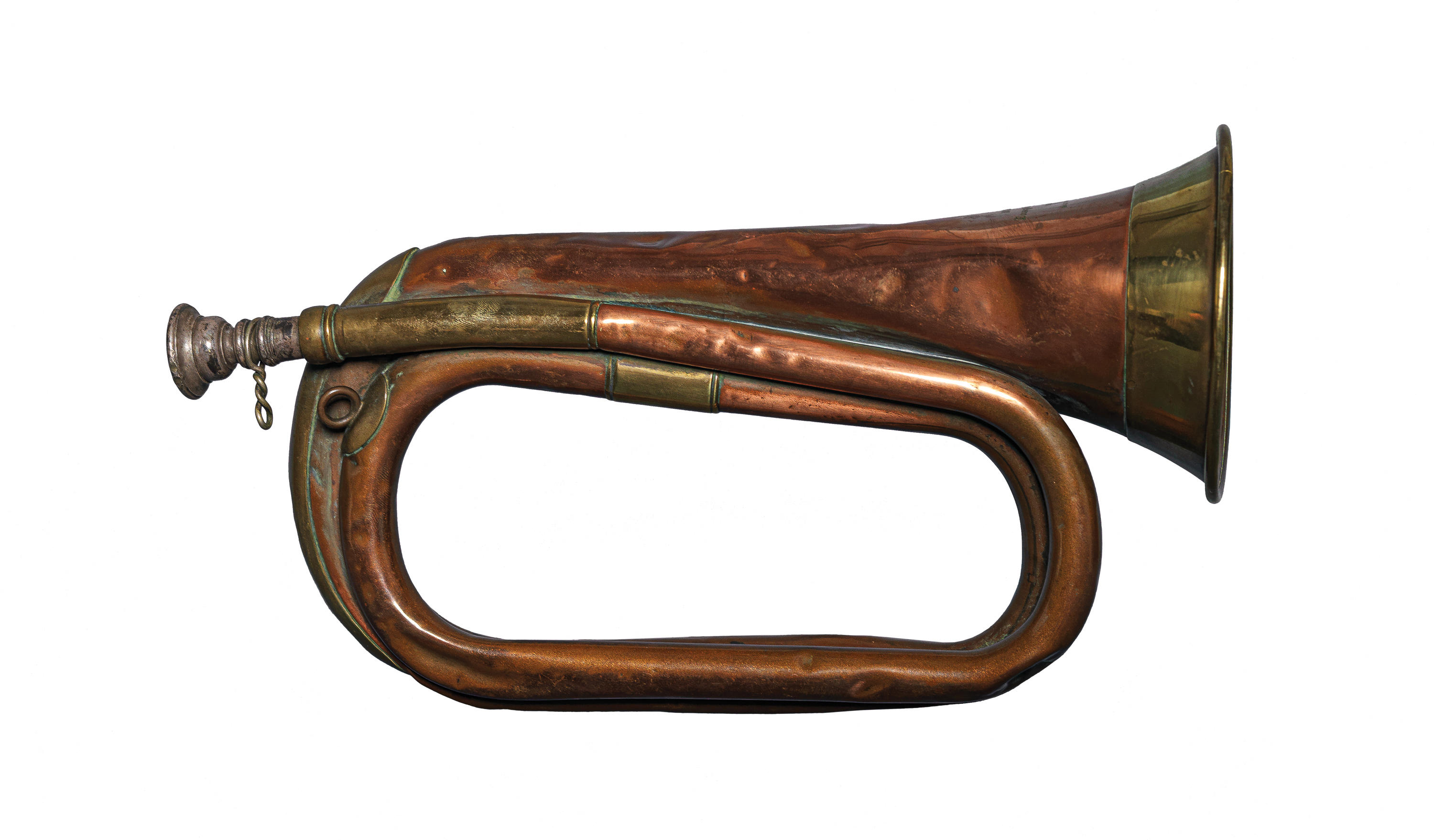 Trumpet: Cadet's bugle MV RAKAIA (1945) - New Zealand Maritime Museum