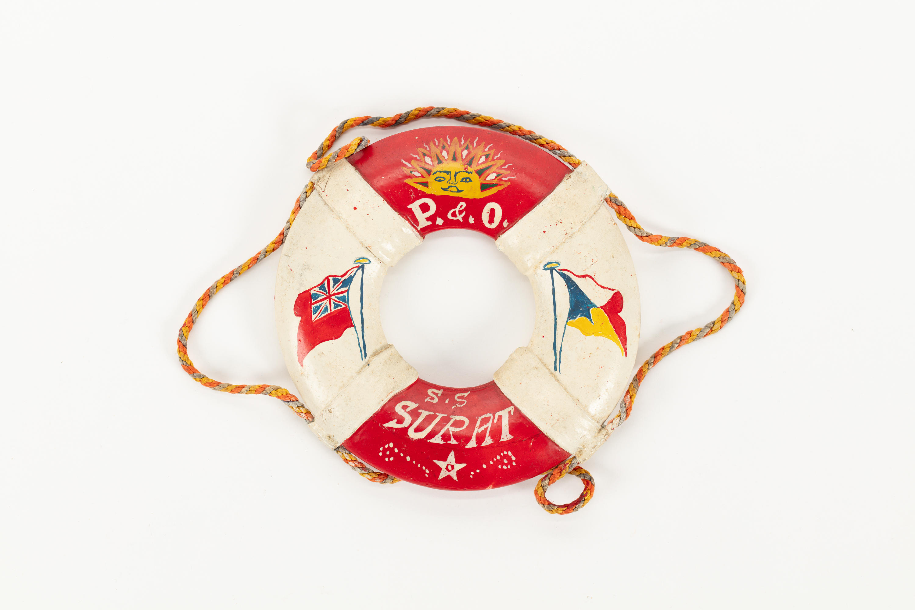 Memorabilia: miniature lifebuoy SURAT, made by Lascar? crews. - New ...