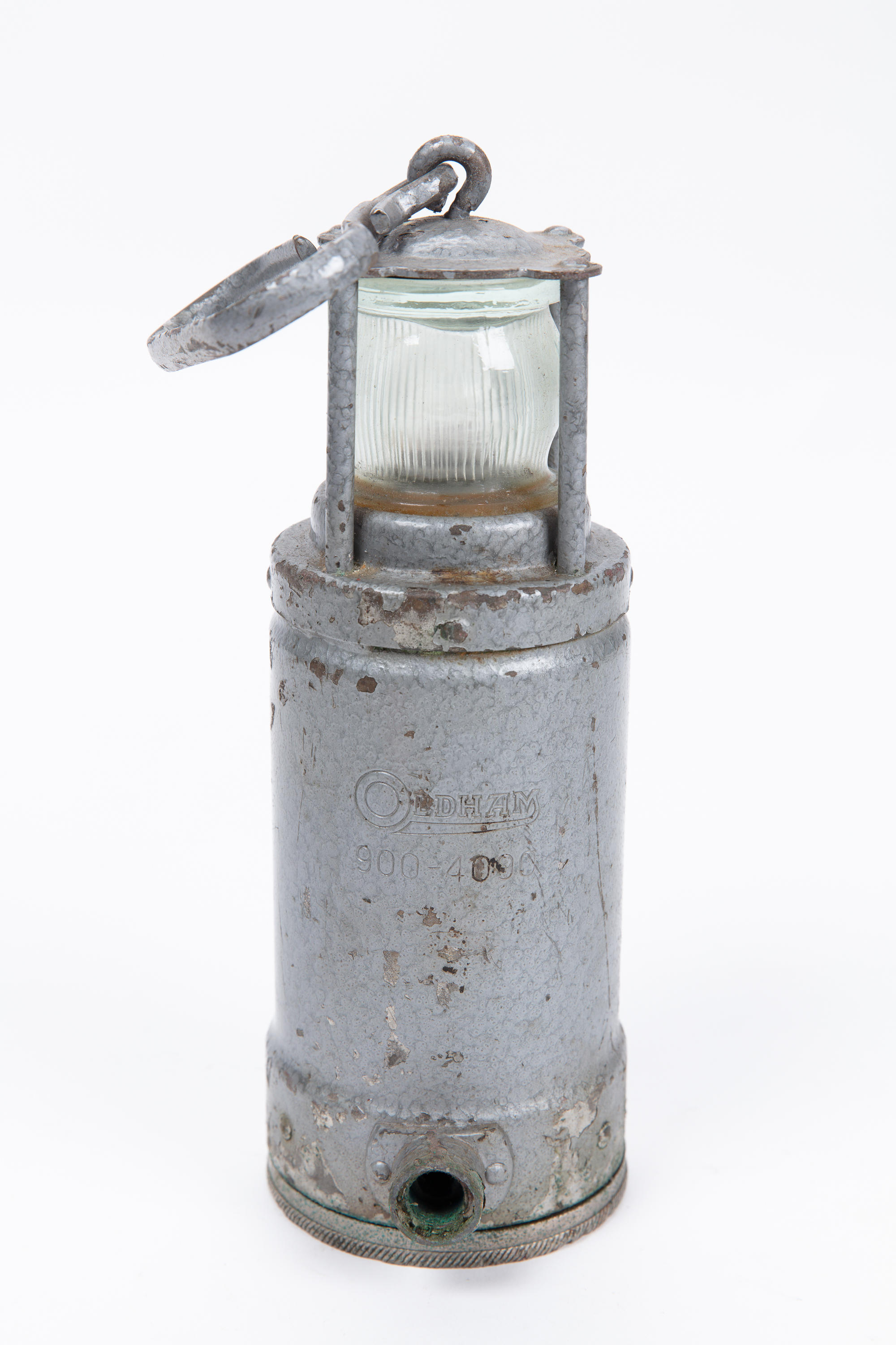 Emergency lamp, 'Oldham' - New Zealand Maritime Museum