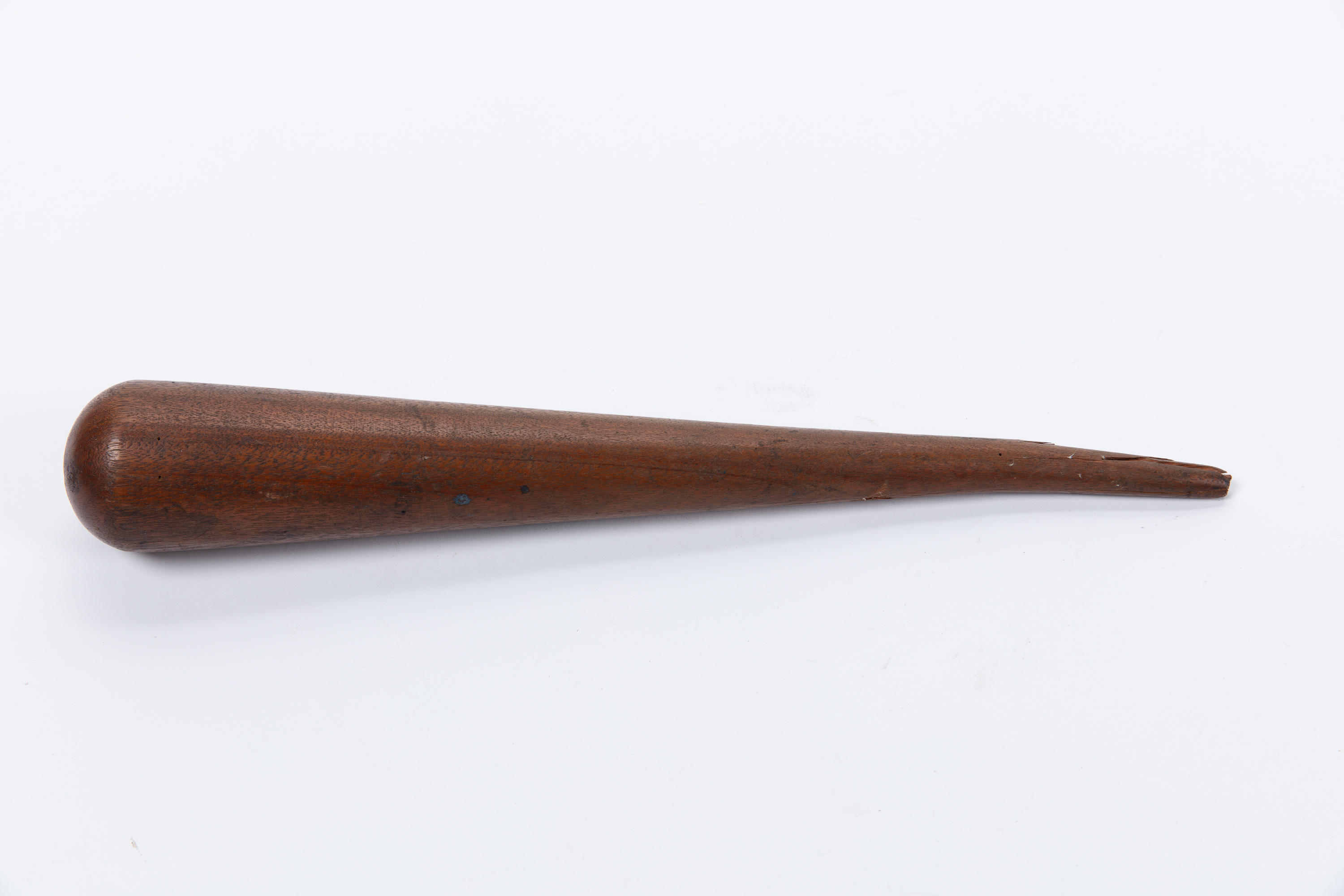 Wooden fid from RAPAKI - New Zealand Maritime Museum