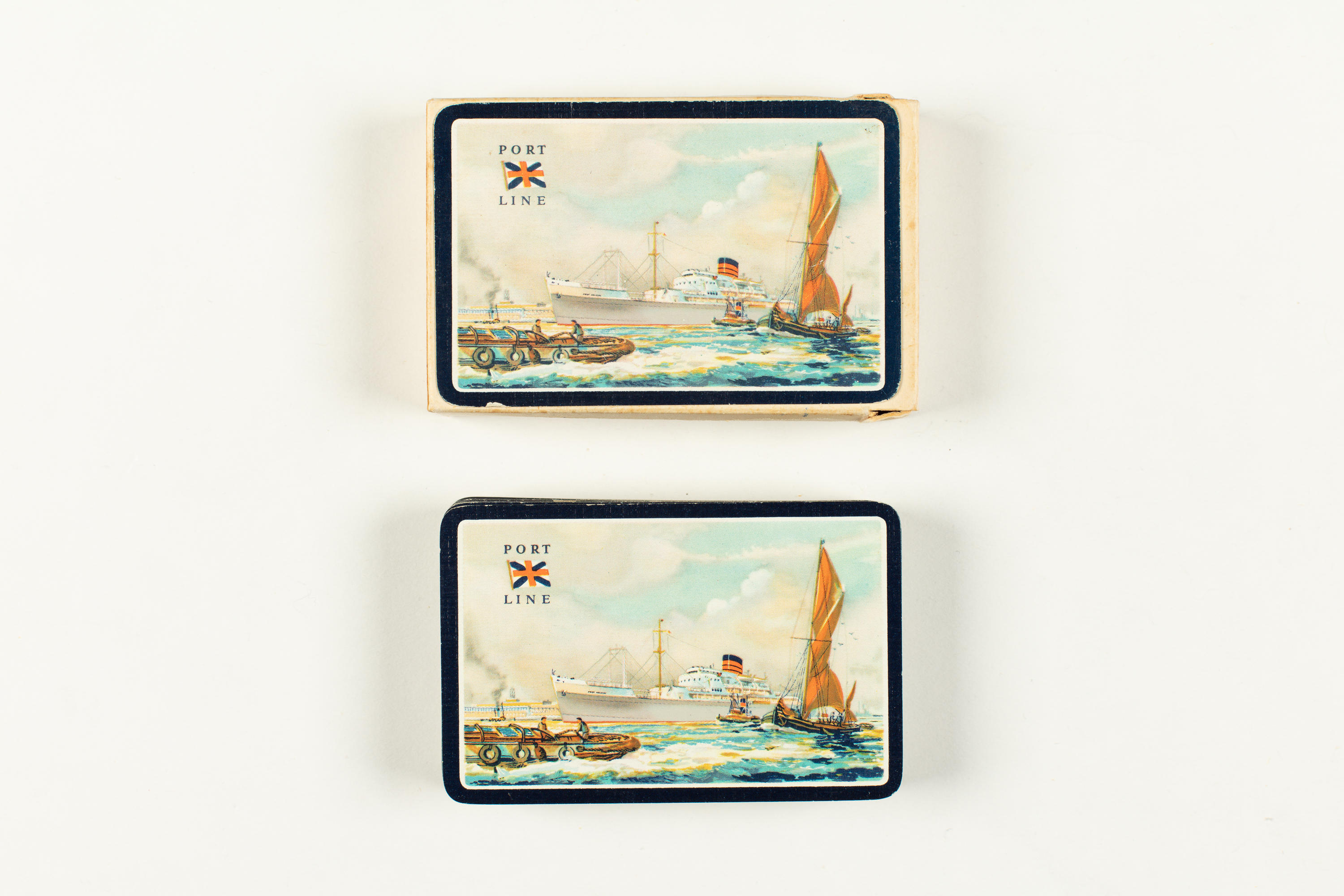 Playing Cards: Port Line - New Zealand Maritime Museum