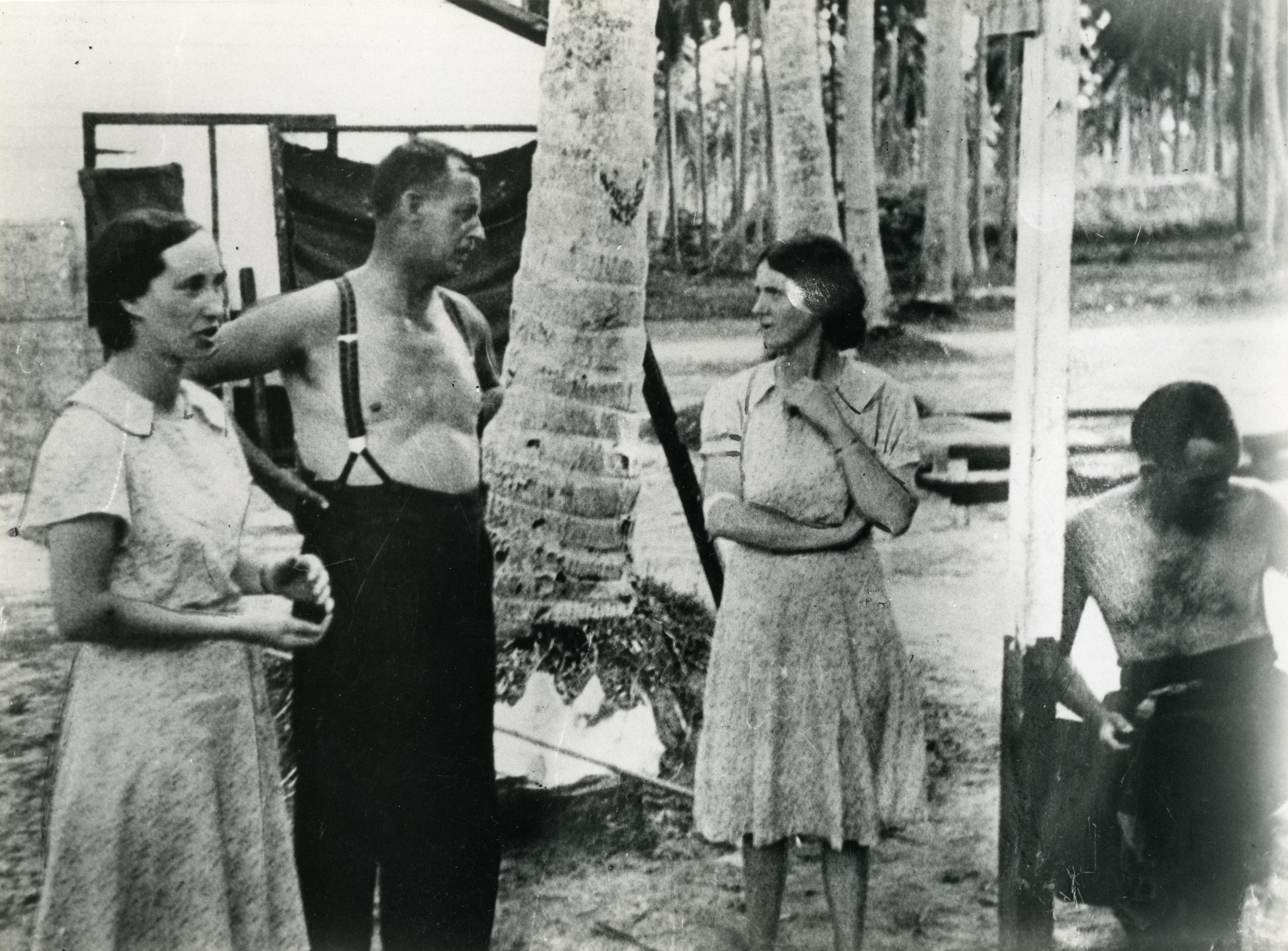 Photograph: Survivors from RANGITANE on Emirau Island, circa 1940 - New ...