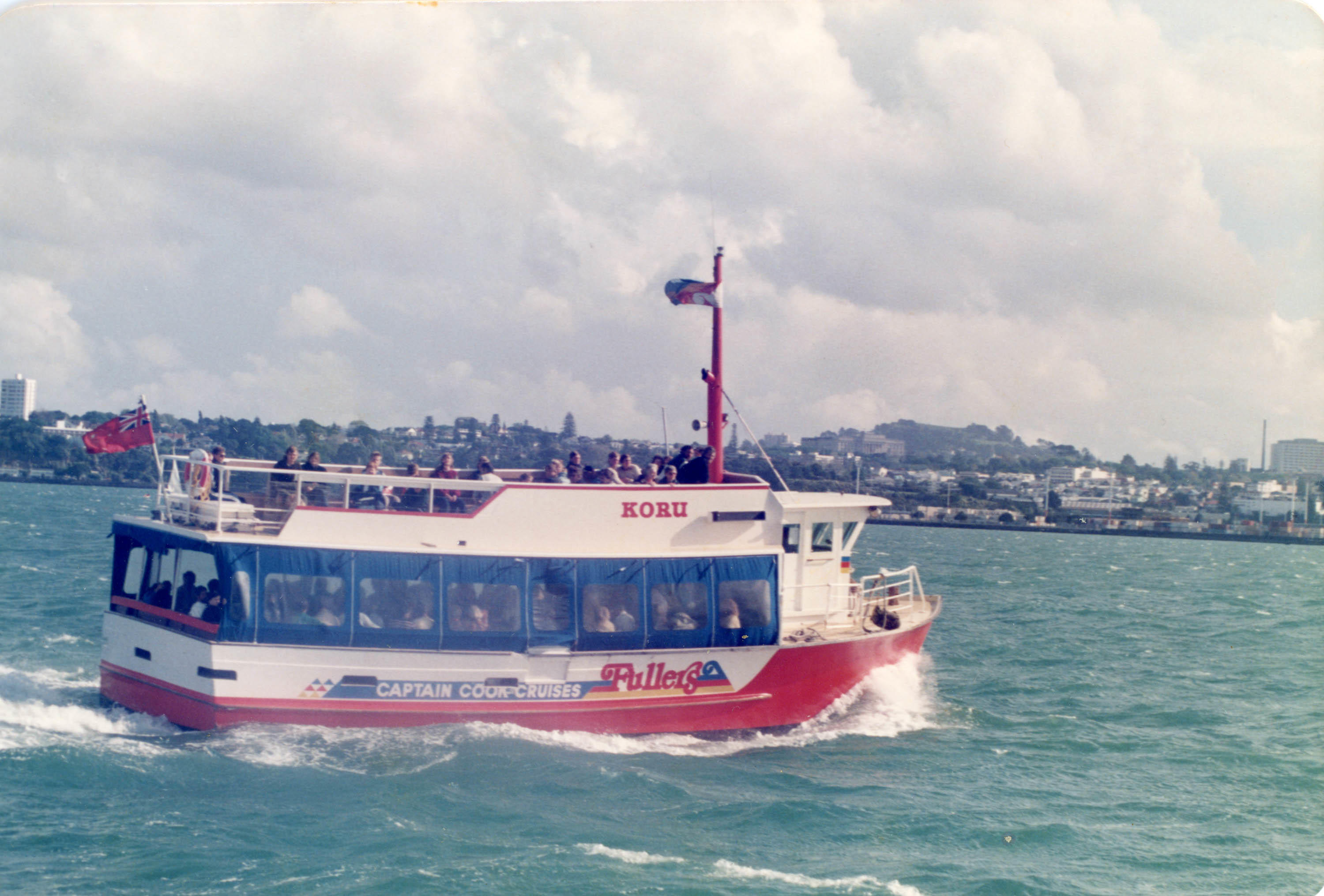 Photograph: Fullers Captain Cook Cruises, KORU on Waitematā Harbour ...
