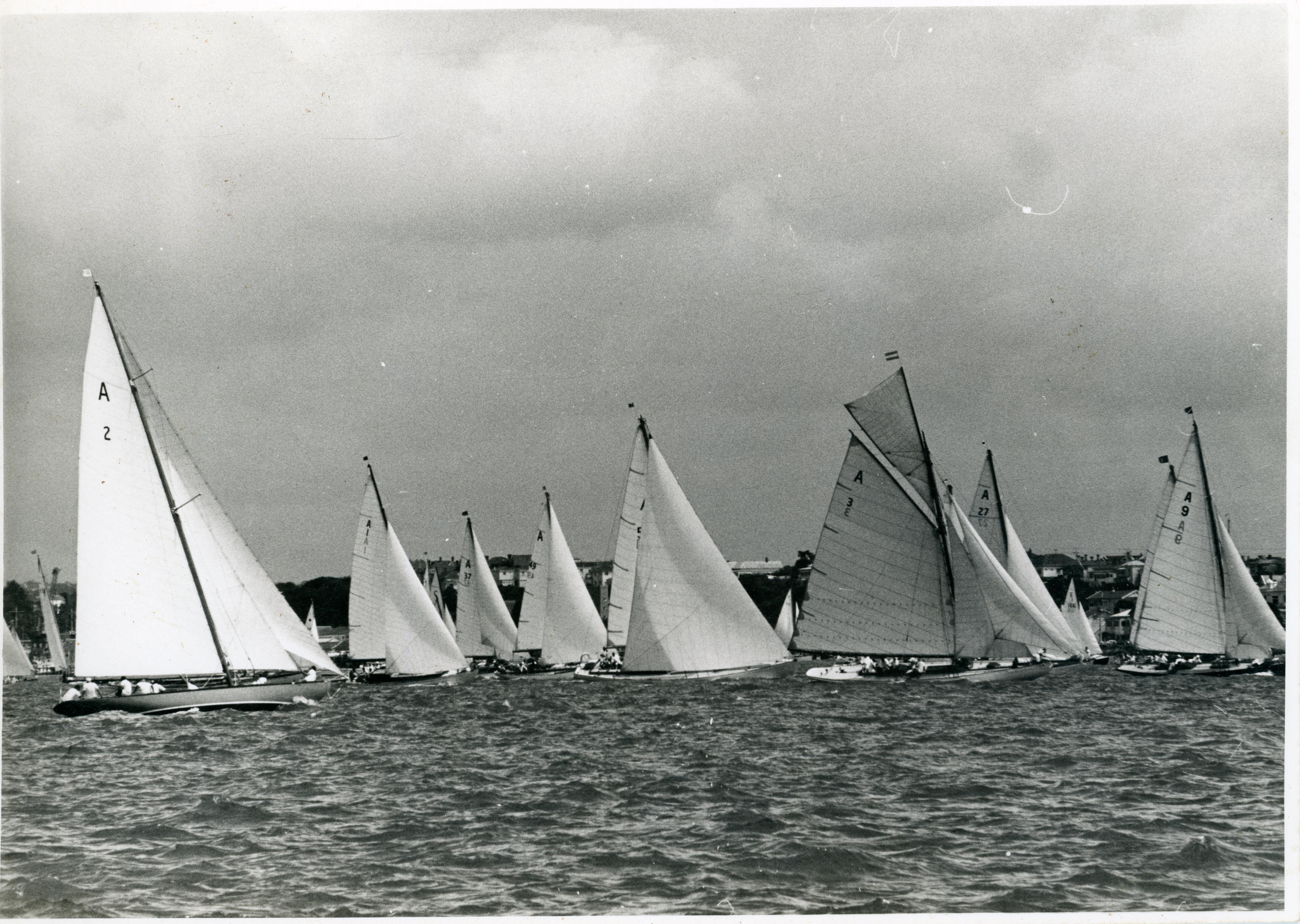 Photograph: RAWHITI A-2, HINEMOA A-1, ARONUI A-37, JUPITER A-49, TA ...