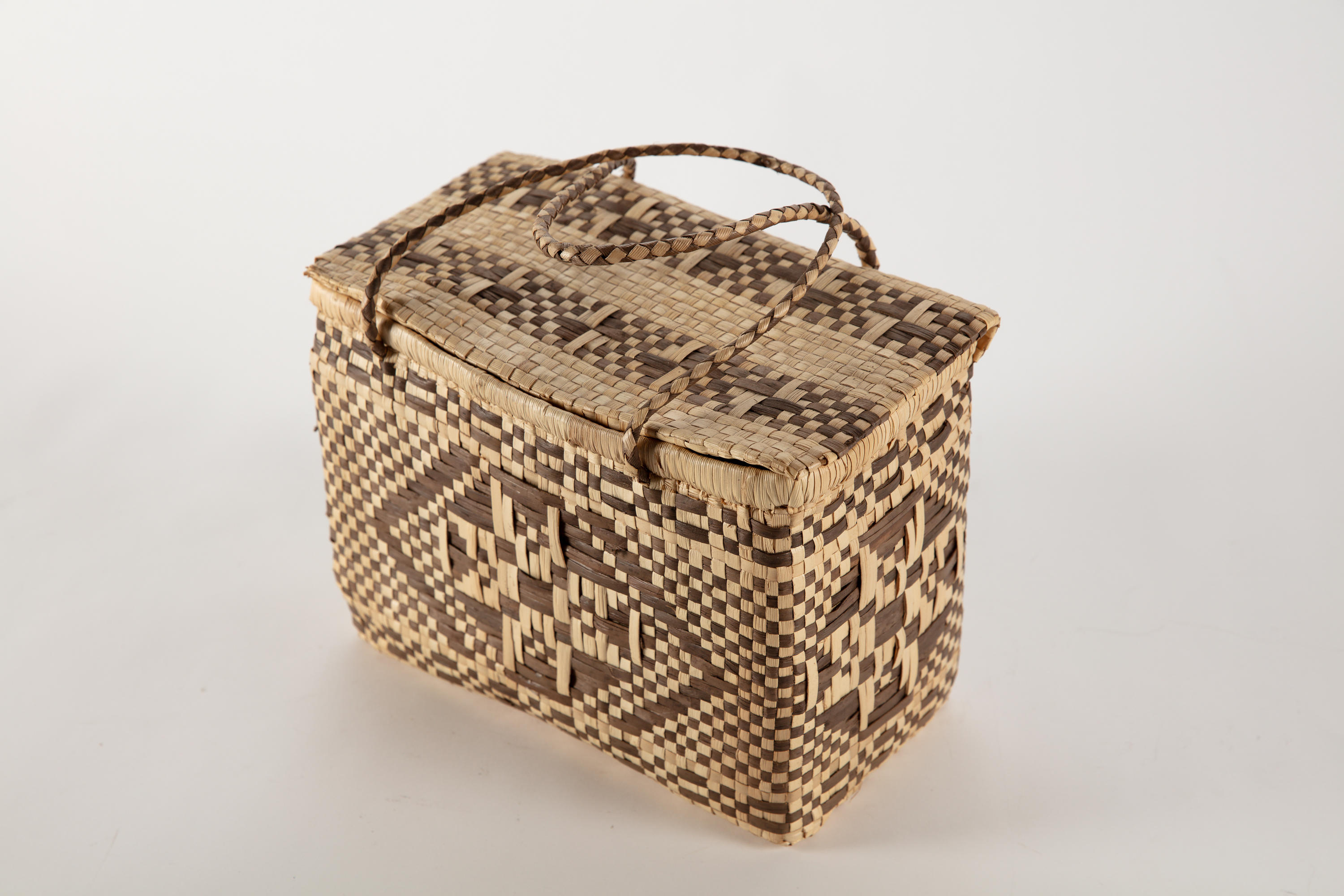 Pandanus basket from Judy Siers collection, 2023 - New Zealand Maritime ...