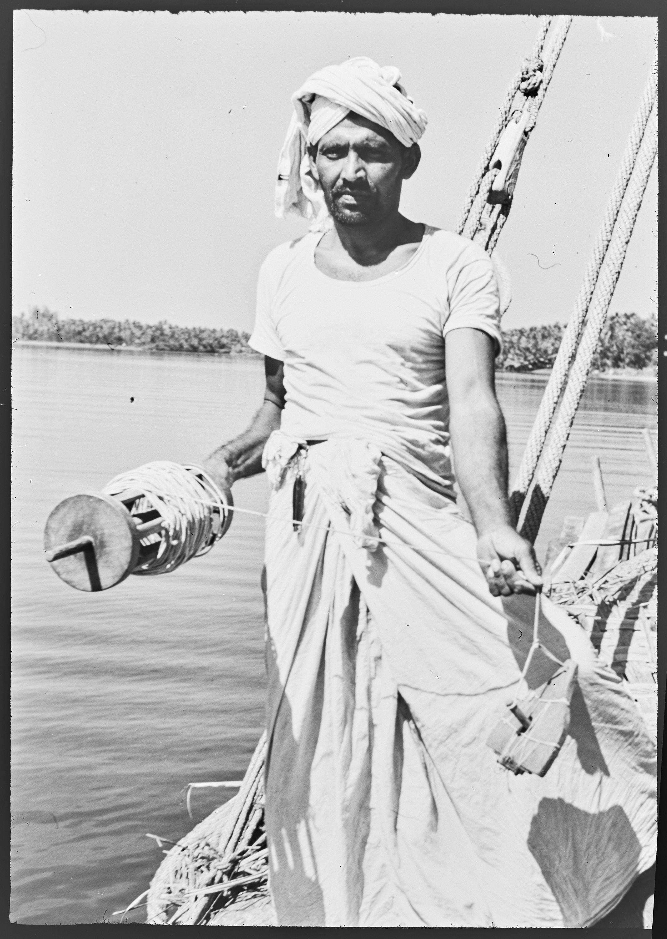 Negative: Tindal of ODAM POODAM, Beypore, 1973 - New Zealand Maritime ...