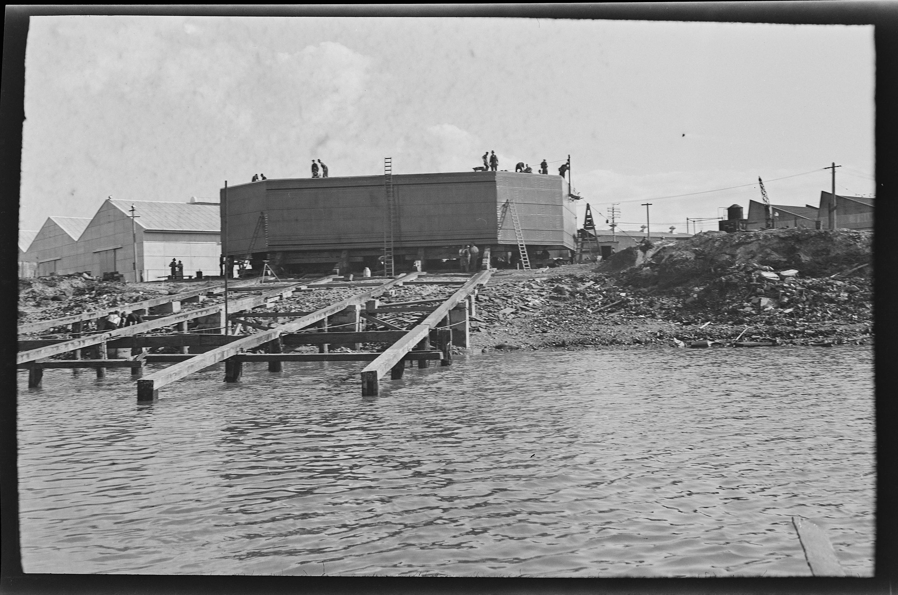 Negative: Auckland Harbour Board - New Zealand Maritime Museum
