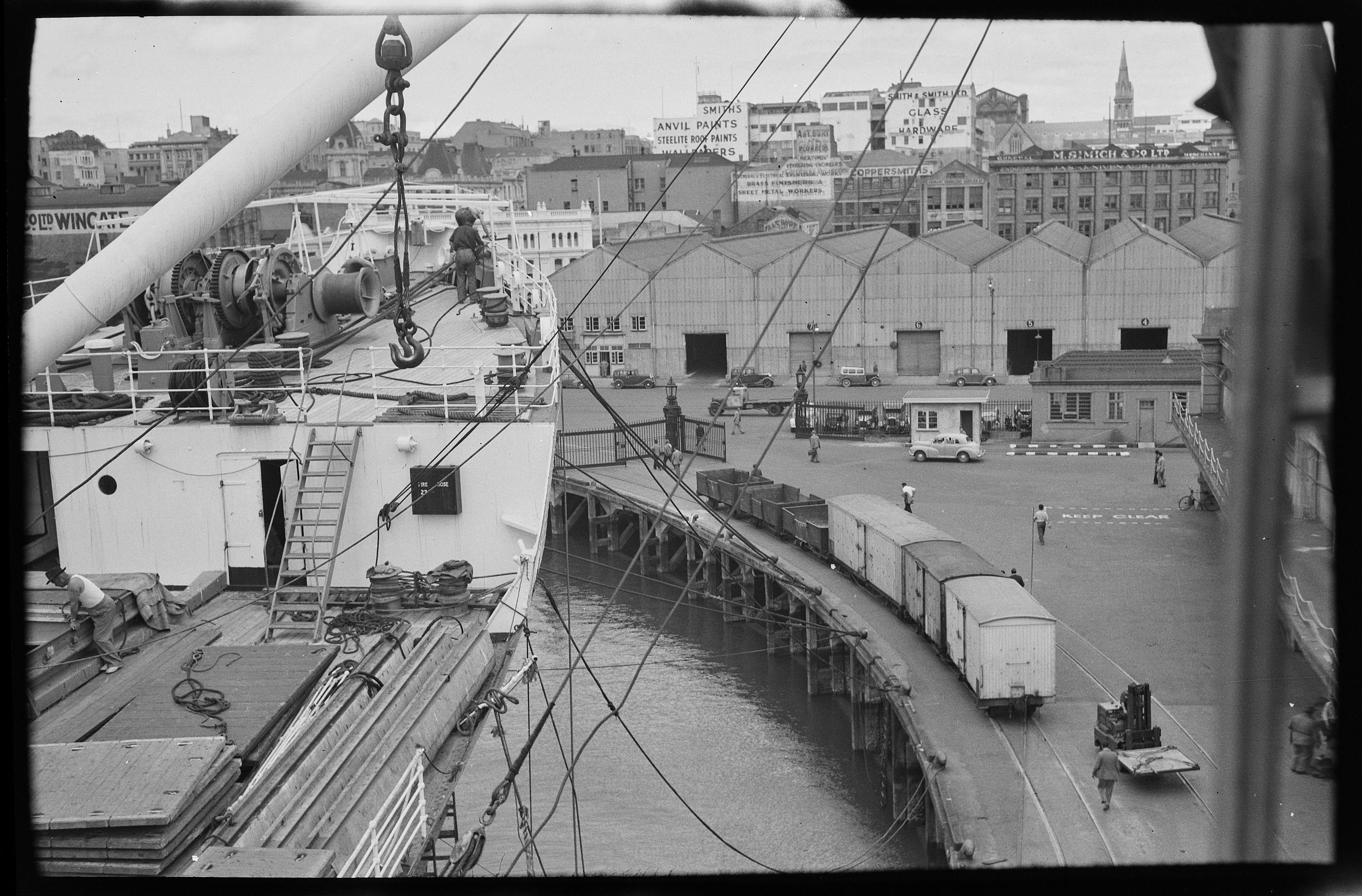Negative: Auckland Harbour Board - New Zealand Maritime Museum