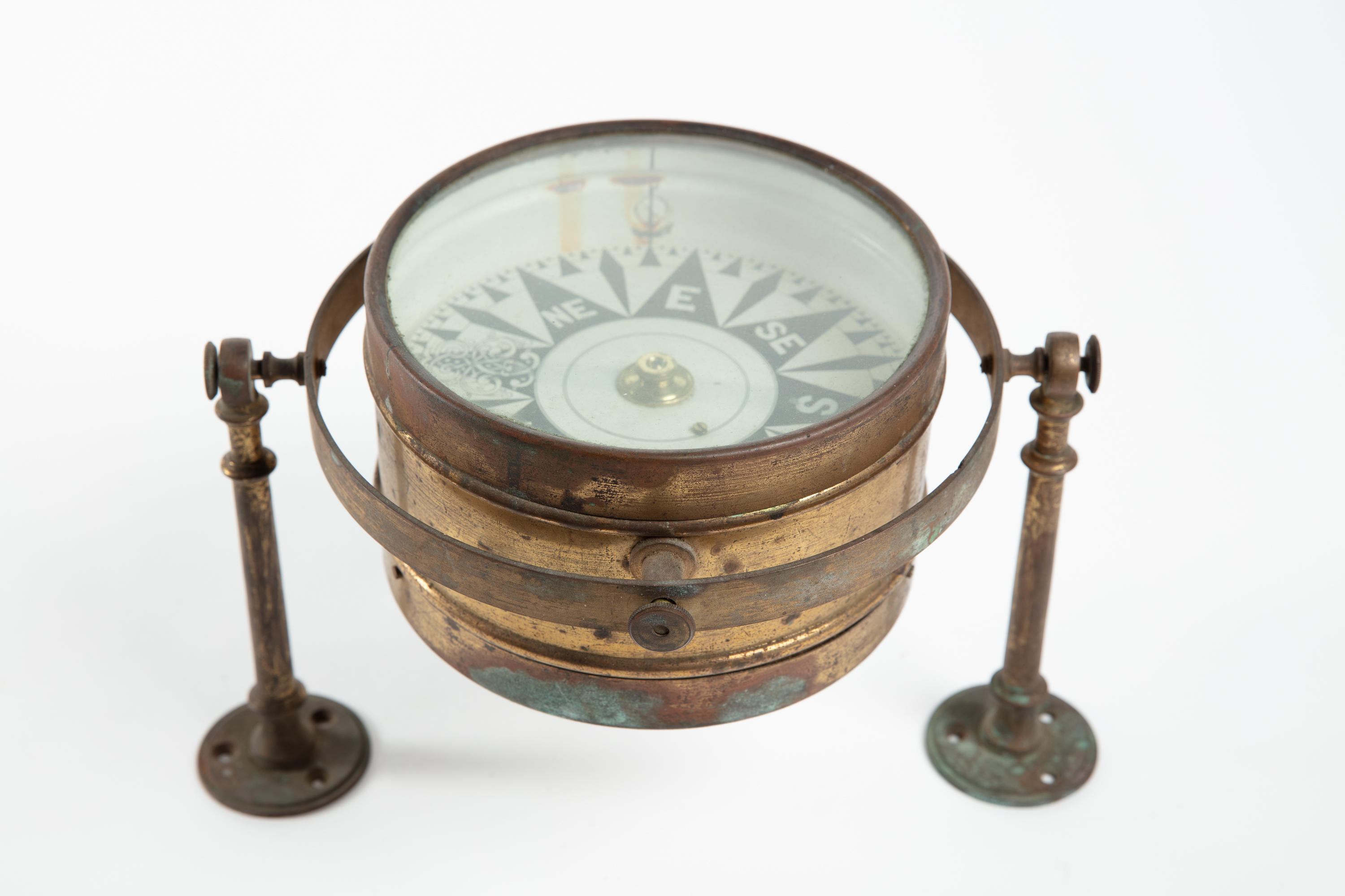 Compass: dry card, gimballed and twin pedestal mounted. - New Zealand ...