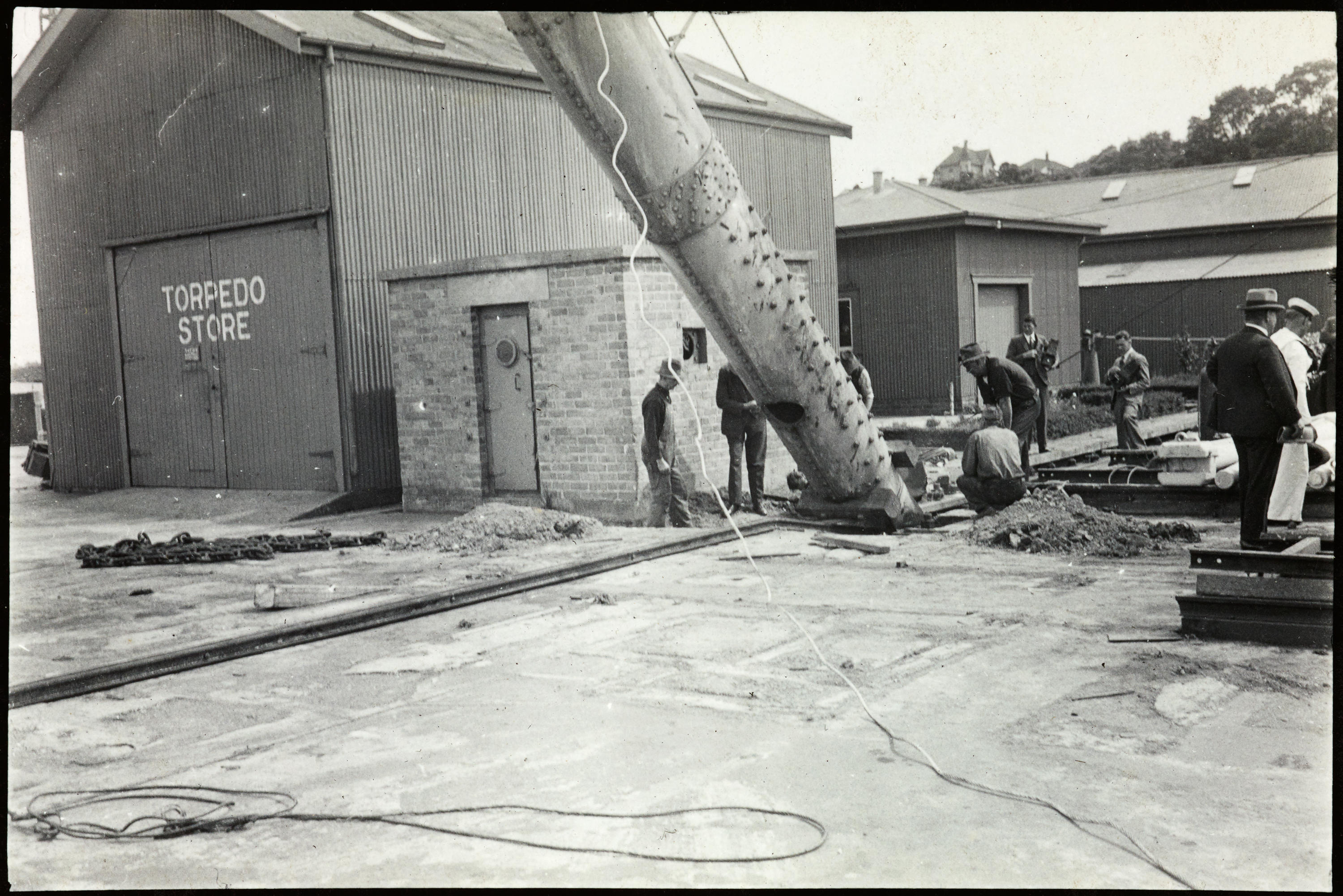Photograph: Photograph Album No. 43 Auckland Harbour Board: Engineers ...