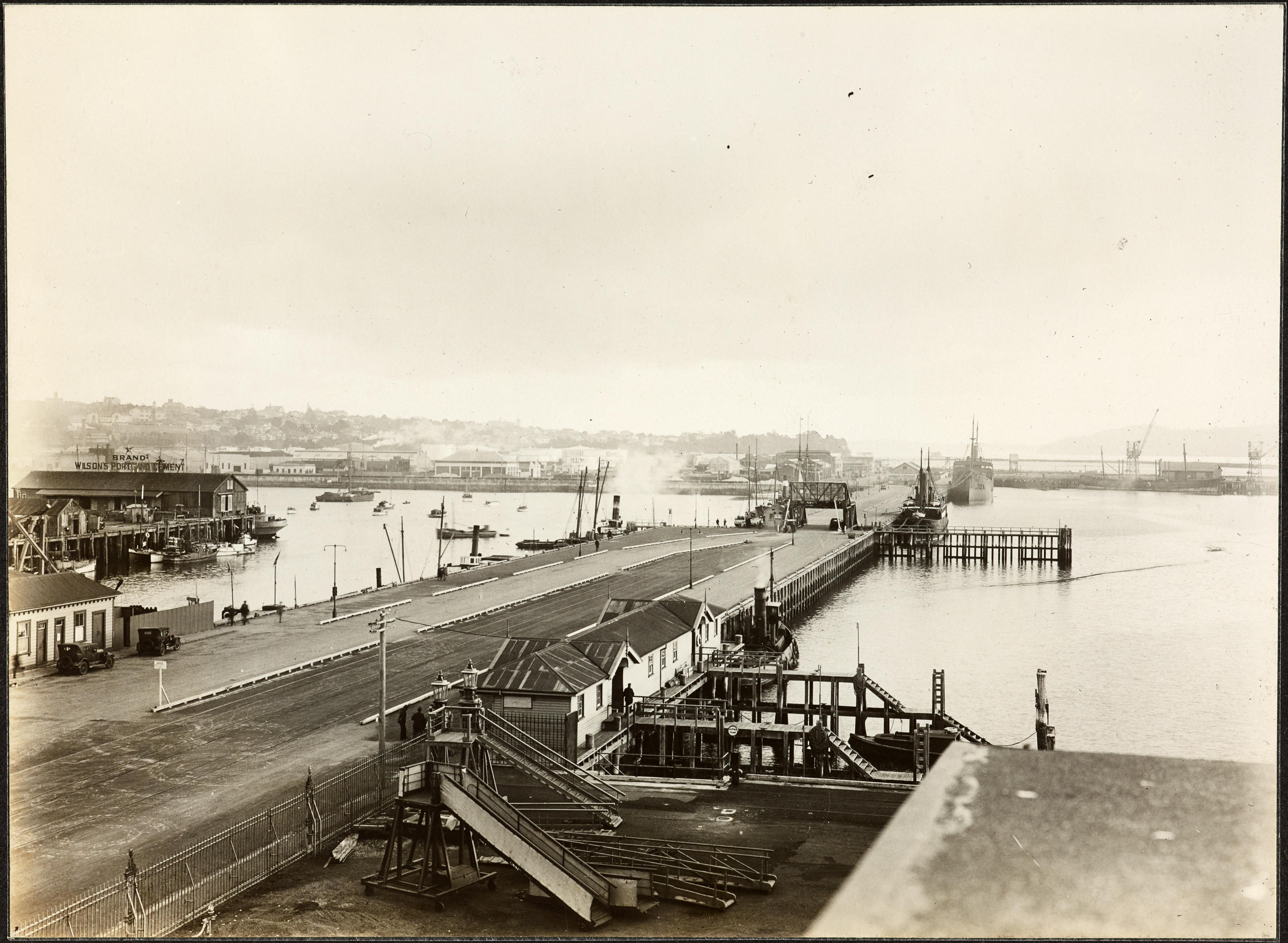 Photograph: Photograph Album No. 43 Auckland Harbour Board: Engineers ...