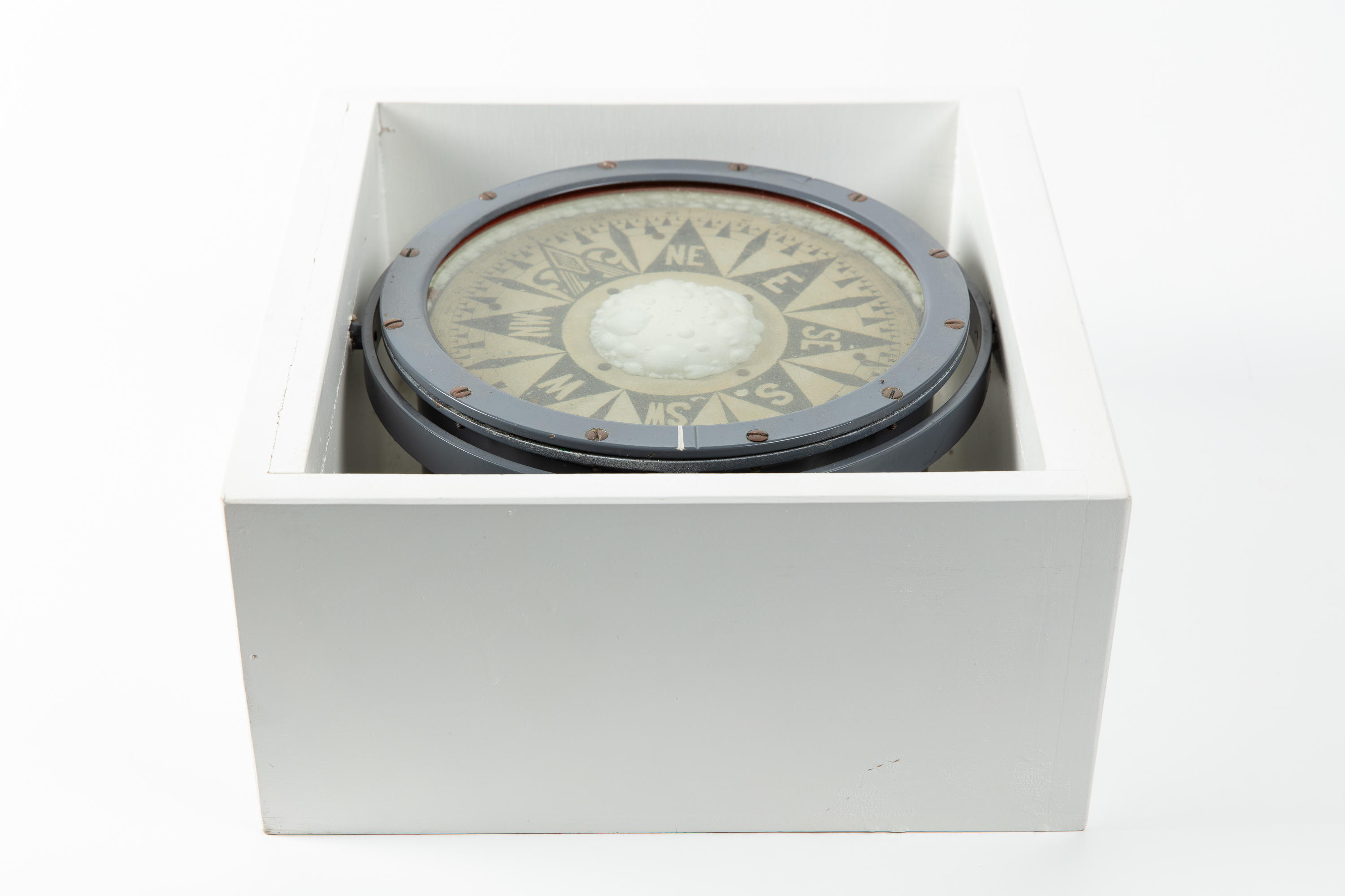 Compass, liquid, from ferry TAKAPUNA - New Zealand Maritime Museum