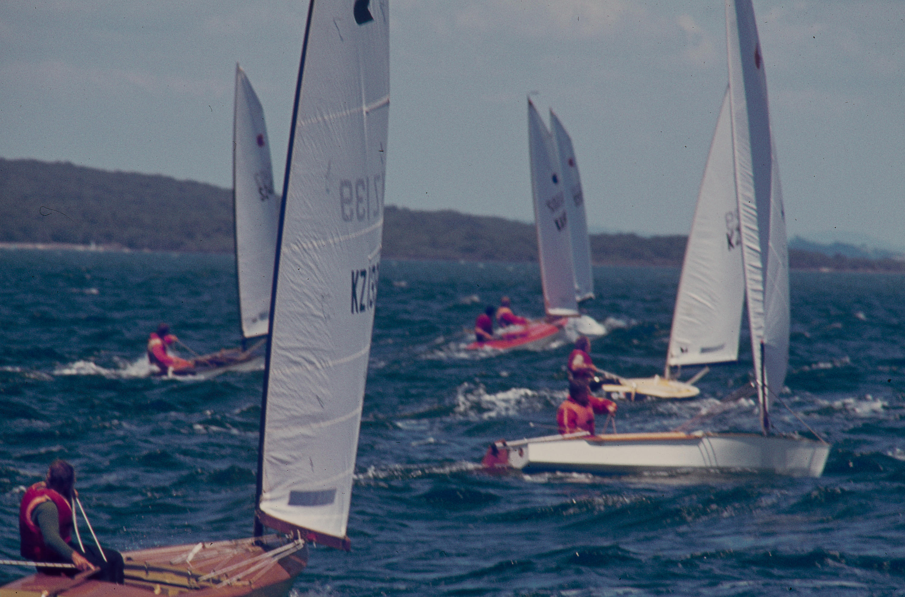 Slide: 1976 OK Dinghy Worlds 13/76 - New Zealand Maritime Museum