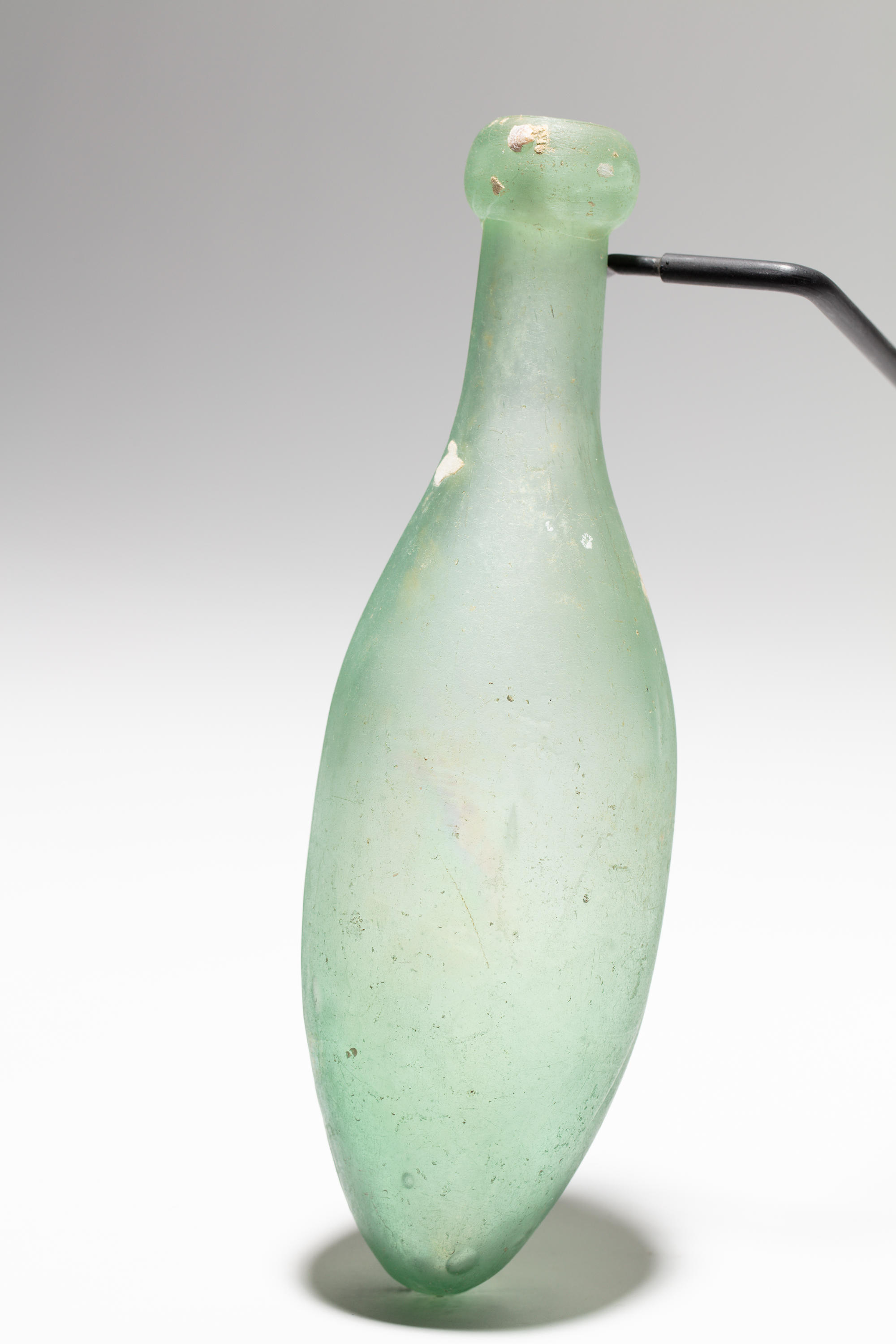 Glass bottle, Hamilton patent torpedo - New Zealand Maritime Museum